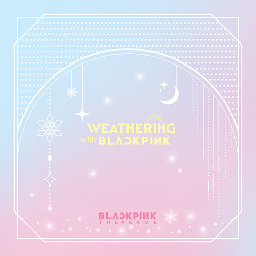 BLACKPINK - Photocard Collection [THE GAME - WEATHERING WITH BLACKPINK ...