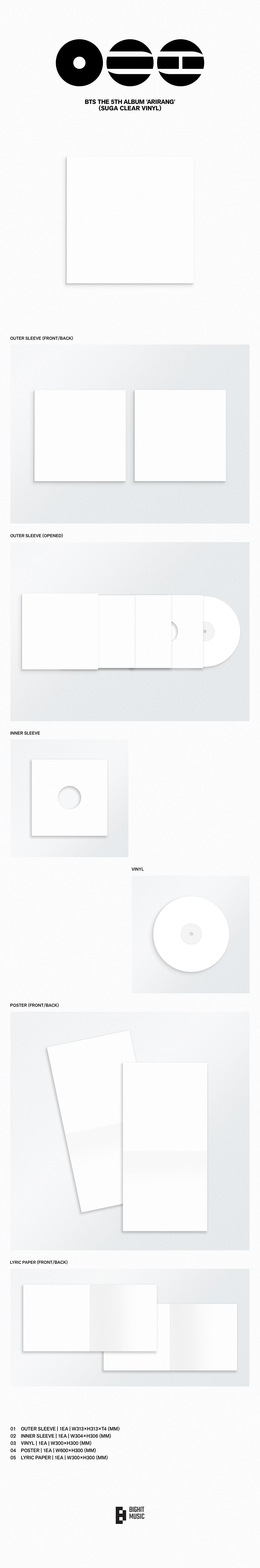 BTS - ARIRANG [5th Album - Standard Vinyl Ver.] - K PLACE
