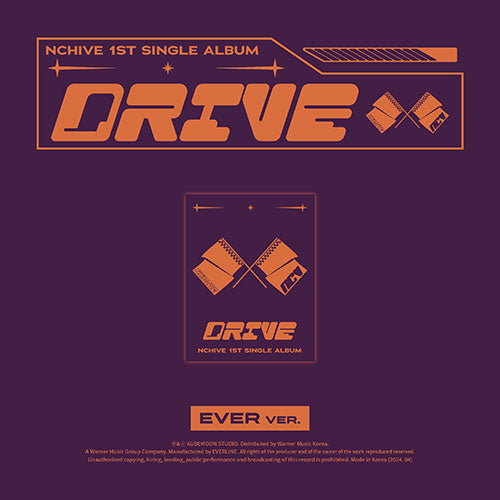 NCHIVE - Drive [1st Single Album - EVER MUSIC ALBUM Ver.] - K PLACE