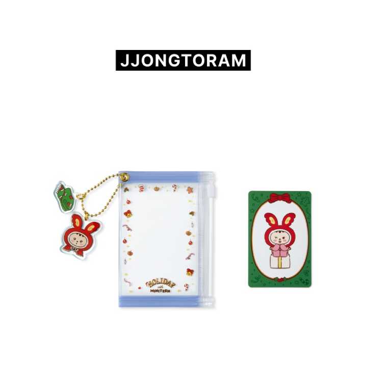 SEVENTEEN - PVC Pouch Photo Holder [HOLIDAY with MINITEEN Official MD ...
