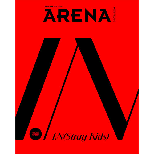 Stray Kids I.N Cover - ARENA HOMME+ Korea [February 2026] - K PLACE