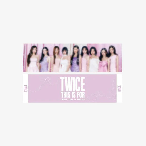 TWICE - Photo Slogan ['THIS IS FOR' World Tour in Incheon Official MD ...