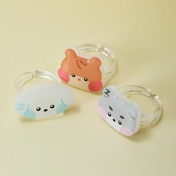 ZEROBASEONE - zeroni FLUFFY Wonderland Random Acrylic Ring - K PLACE